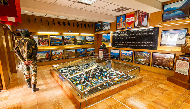 Hall of Fame Leh - Ladakh: A Museum Dedicated to the Indian Soldiers