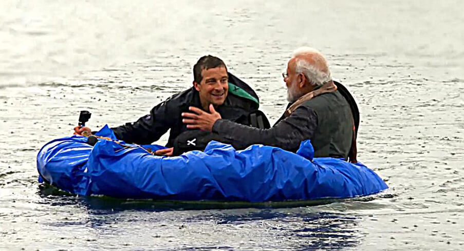 The Wild Adventures of Narendra Modi & Bear Grylls in Man vs Wild ...
