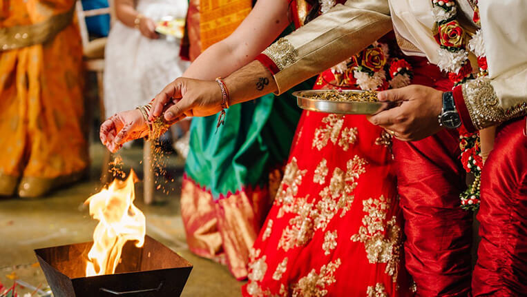 Indian Wedding Ceremony 7 Steps Saptapadi: The Seven Vows Of Hindu