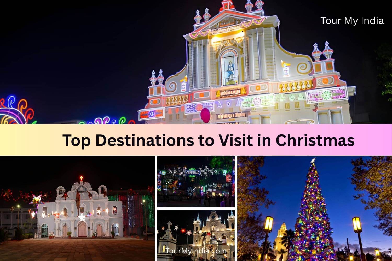10 Best Places to Celebrate Christmas Holidays in India | Tour My India
