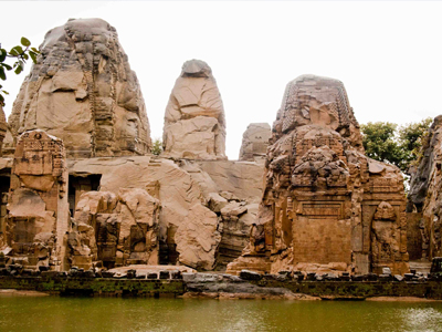 Masroor Rock Cut Temple Kangra Himachal Pradesh
